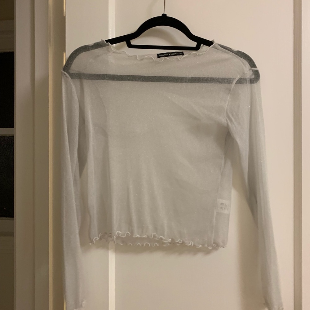 Sheer Crop Top - Gem